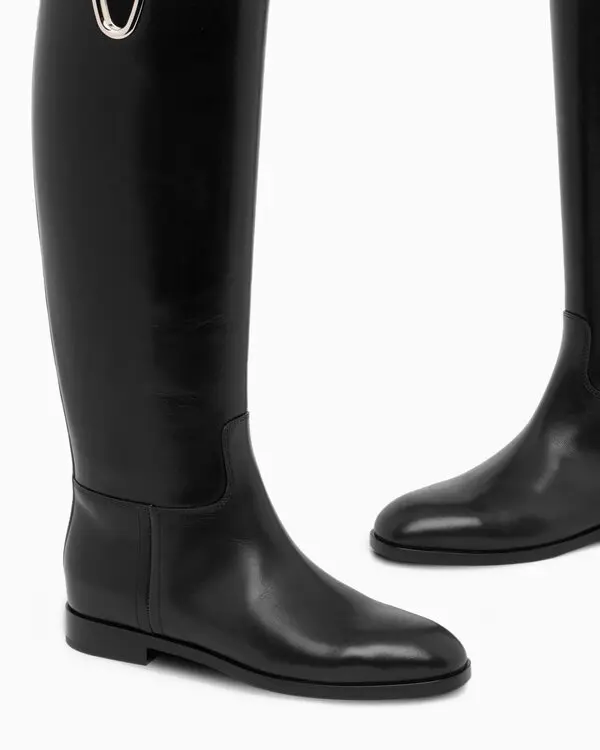 Giorgio Armani Boot In Leather