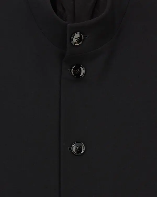 Giorgio Armani Blazer One Shot Regular Fit In Pure Virgin Wool Crepe