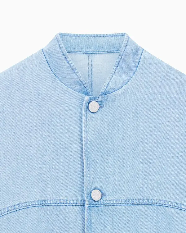 Giorgio Armani Cotton Linen Denim Blouson