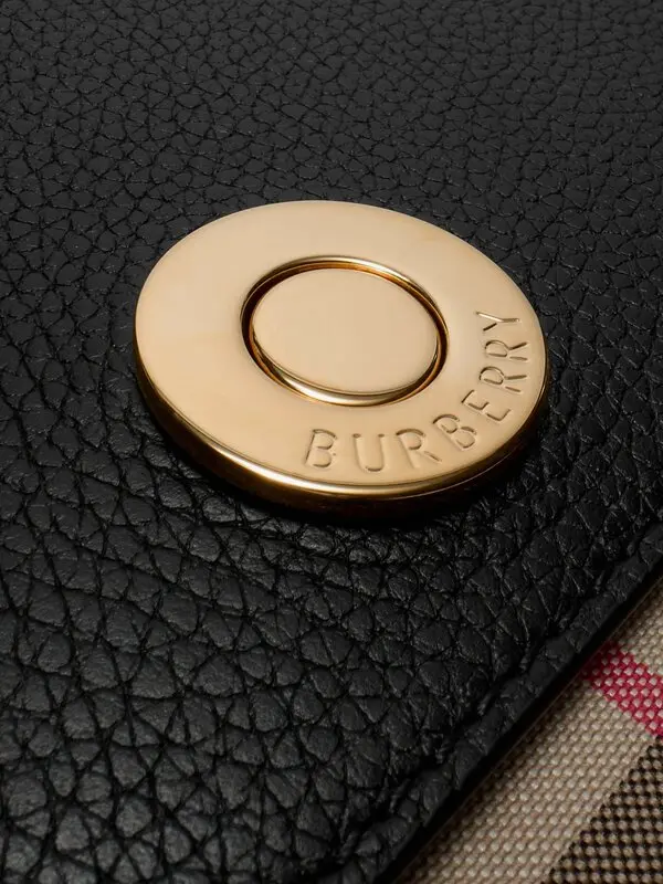 Burberry Note Leather Crossbody Bag