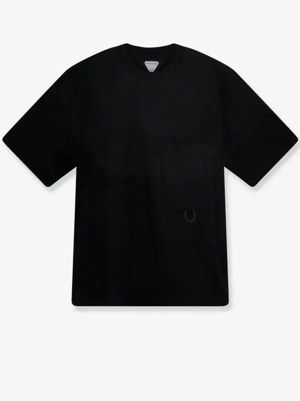Bottega Veneta Compact Cotton Tshirt - Black