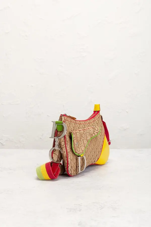 Dior Rasta Double Saddle Bag