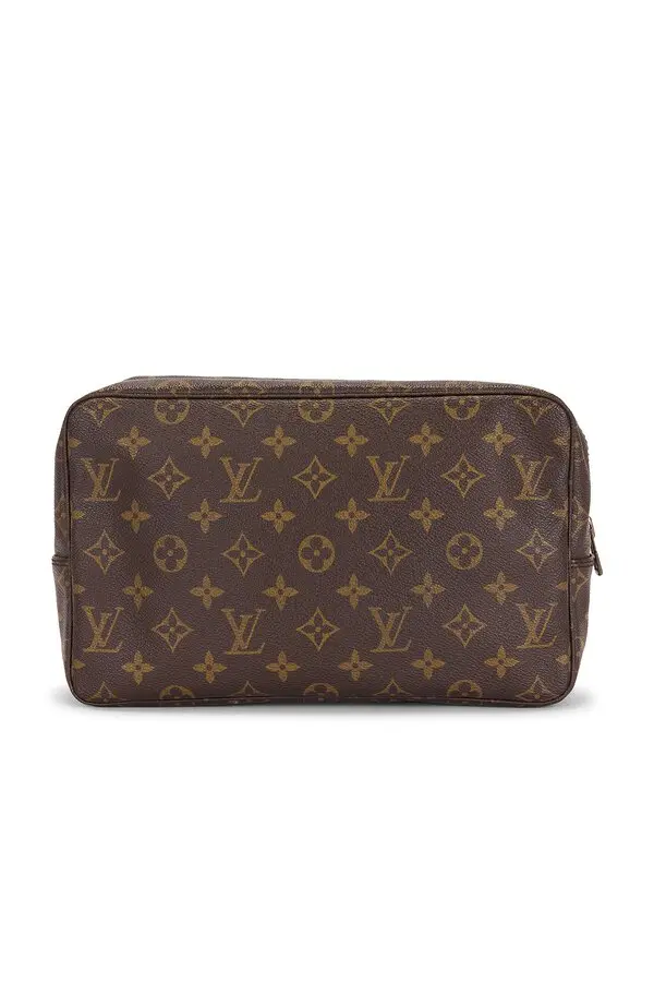 LOUIS VUITTON Trousse Toilette 28 Pouch - Brown