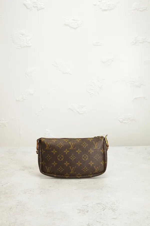 LOUIS VUITTON Monogram Pochette Accessoires Shoulder Bag - Brown