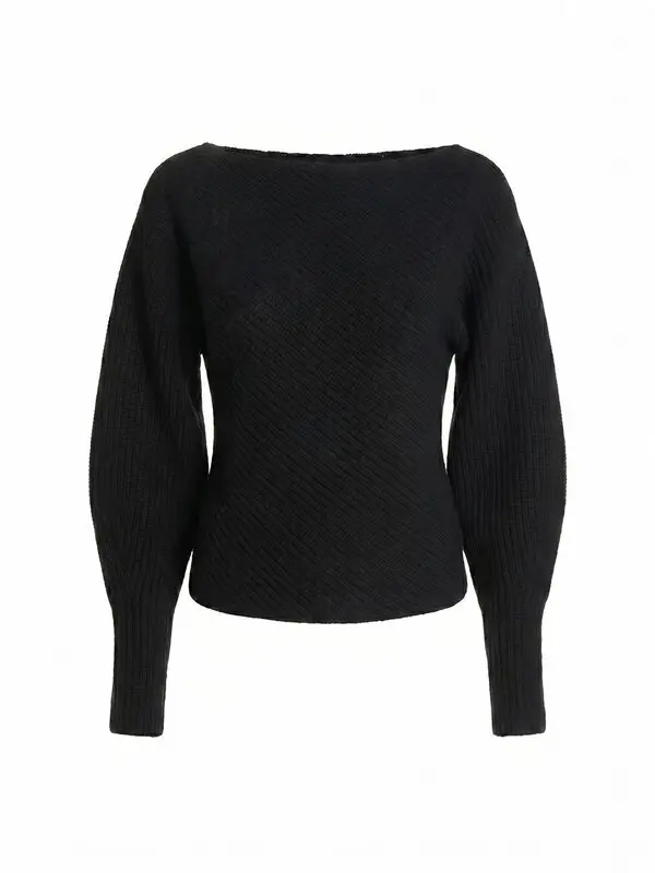Alberta Ferretti Wide Boat-neck Sweater - Multicolor