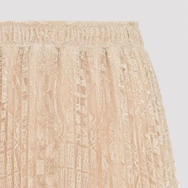 ERMANO SCERVINO Ermanno Scervino Lace Midi Skirt