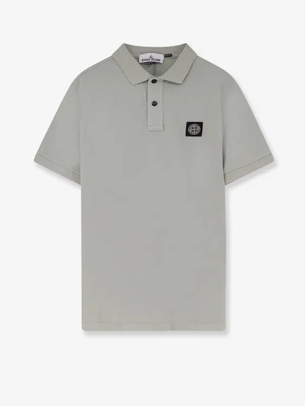 Stone Island Cotton Polo Shirt - Green