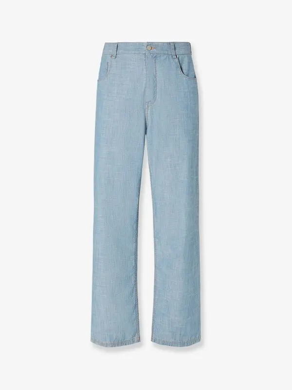 Fendi High Waist Jeans - Multicolor