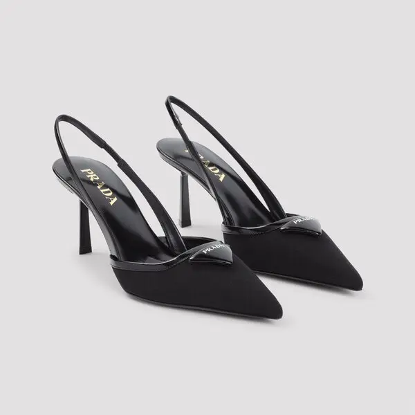 Prada Mesh Slingback Pumps