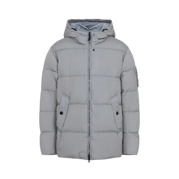 Stone Island Hooded Technical Jacket - Gray