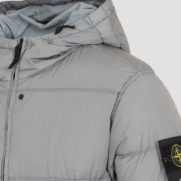 Stone Island Hooded Technical Jacket - Gray