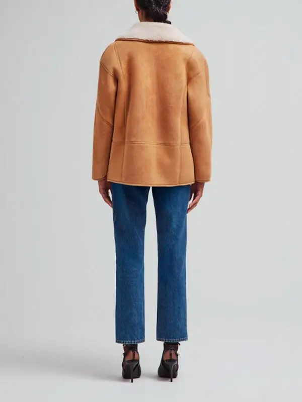 BLAZÉ MILANO Tatoosh Shearling Coat