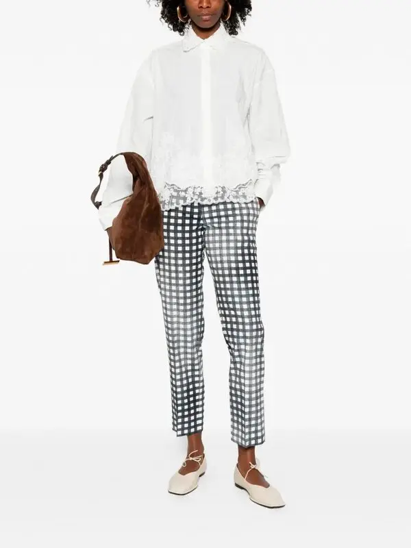 ERMANO SCERVINO Ermanno Scervino Embroidered Cotton Shirt