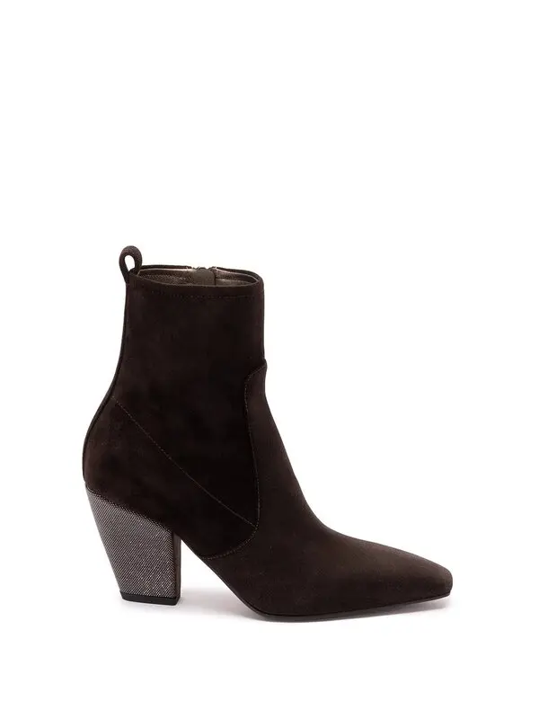 Brunello Cucinelli Ankle Boots With Heels - Multicolor