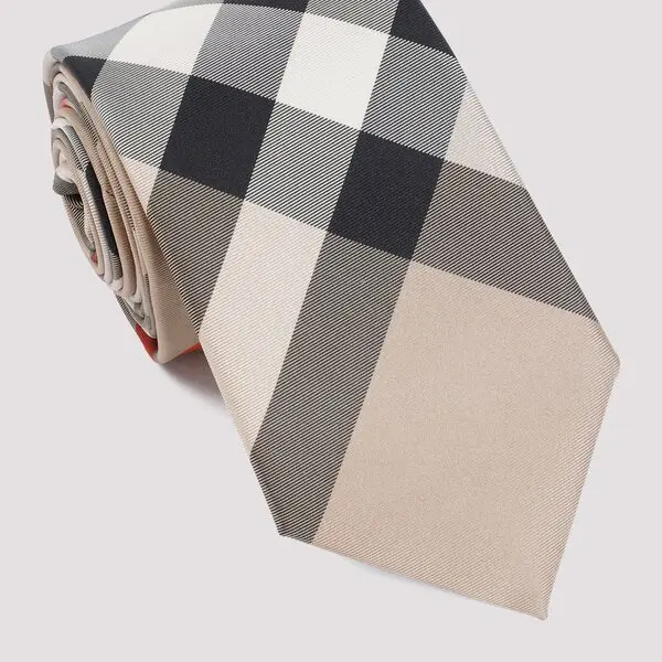 Burberry Classic Cut Check Silk Neck Tie