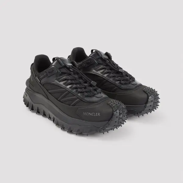 Moncler Trailgrip Gtx Low Top Sneakers - Black
