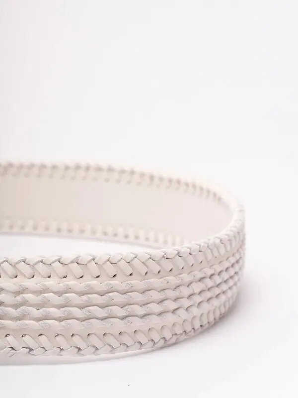 ERMANO SCERVINO Ermanno Scervino Leather Belt With Floral Detail