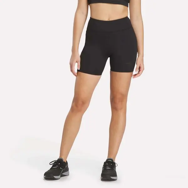 REEBOK X F45 Training High-rise Biker Shorts - Black