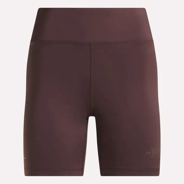 REEBOK X F45 Training High-rise Biker Shorts - Dark Cocoa