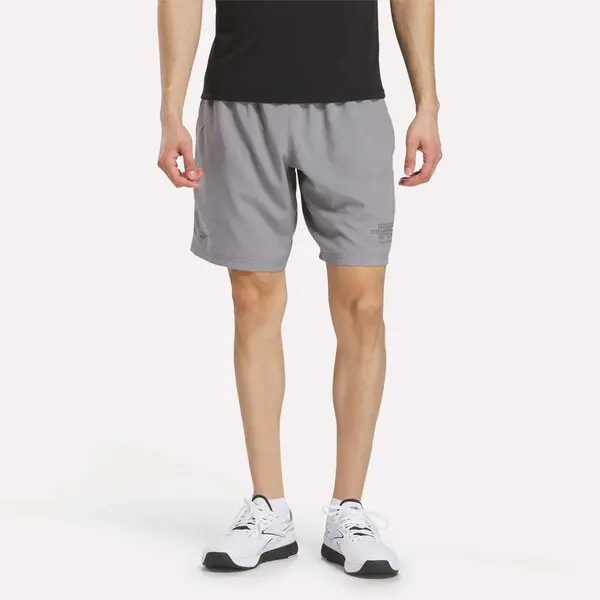 REEBOK X F45 Training Woven Shorts - Grey 3