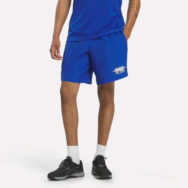 REEBOK X F45 Training Woven Shorts - Vector Blue
