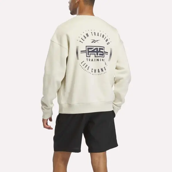 REEBOK X F45 Training Relaxed Fit Graphic Sweatshirt