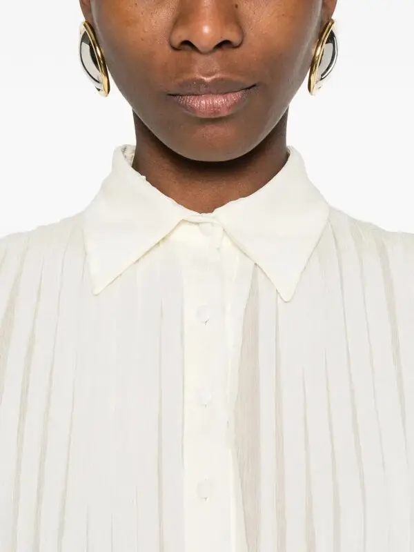 ERMANO SCERVINO Ermanno Scervino Short Dress With Pleats And Ruffles