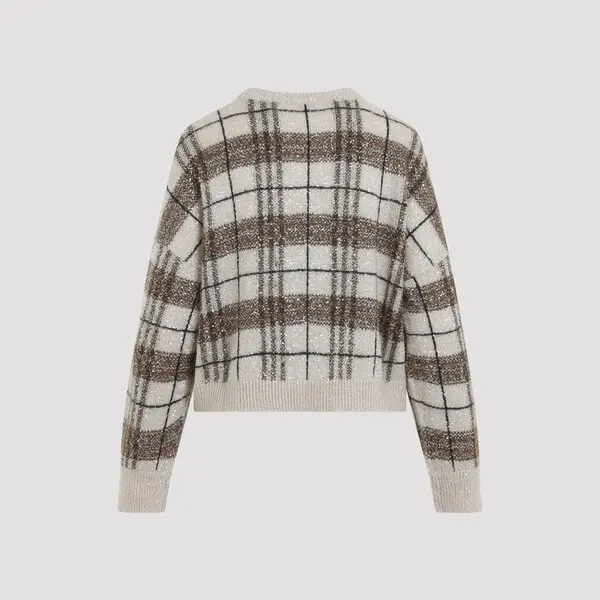 Brunello Cucinelli Check Sweater
