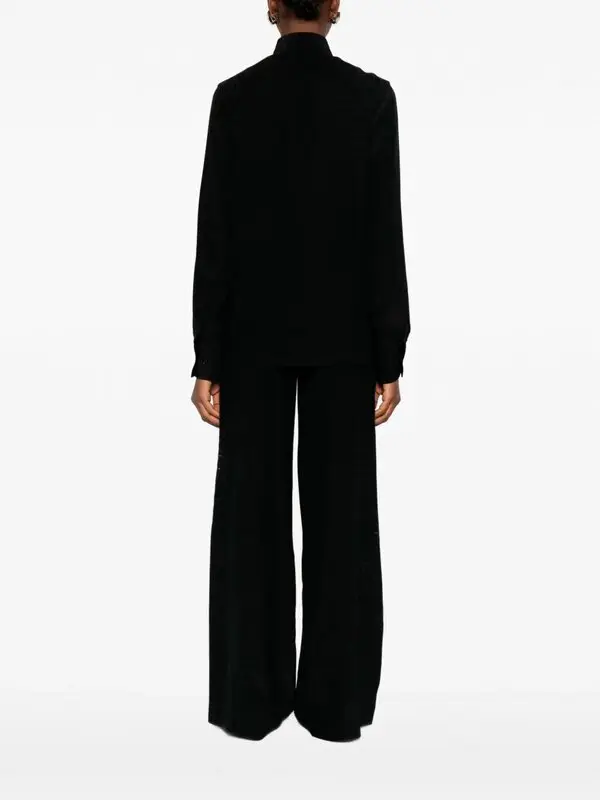 ERMANO SCERVINO Ermanno Scervino Embroidered Silk Shirt