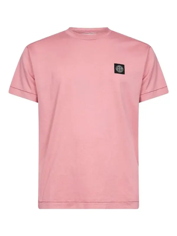 Stone Island Cotton Jersey Garment Dyed T-shirt - Multicolor
