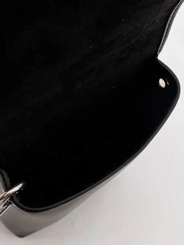 Celine Soft Triomphe Leather Shoulder Bag