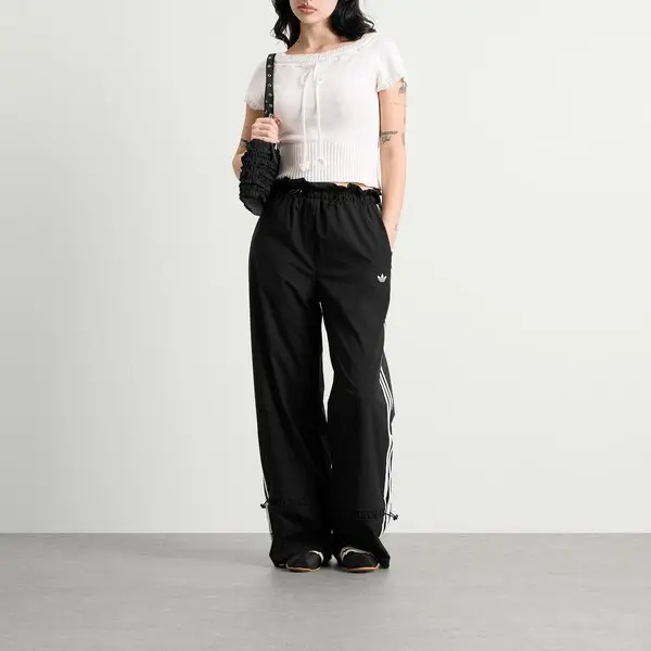 Adidas Pleated Nylon Track Pant