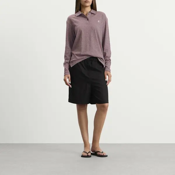 JIL SANDER Long Sleeve Polo Shirt