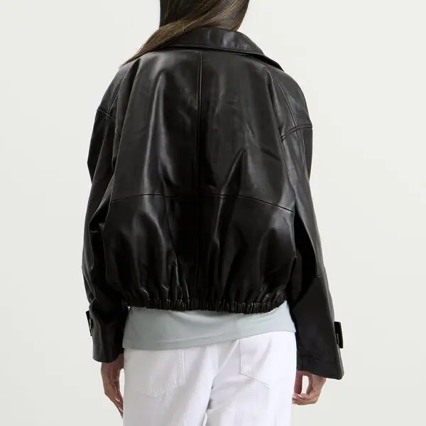 RÓHE Leather Blouson Jacket