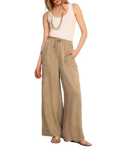 Mint Velvet Utility Wide Leg Trousers