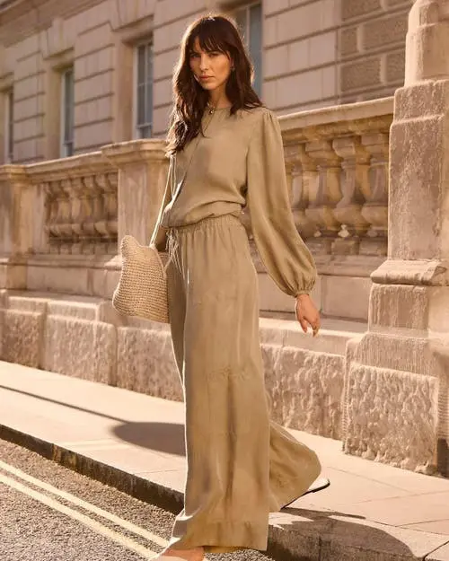Mint Velvet Utility Wide Leg Trousers