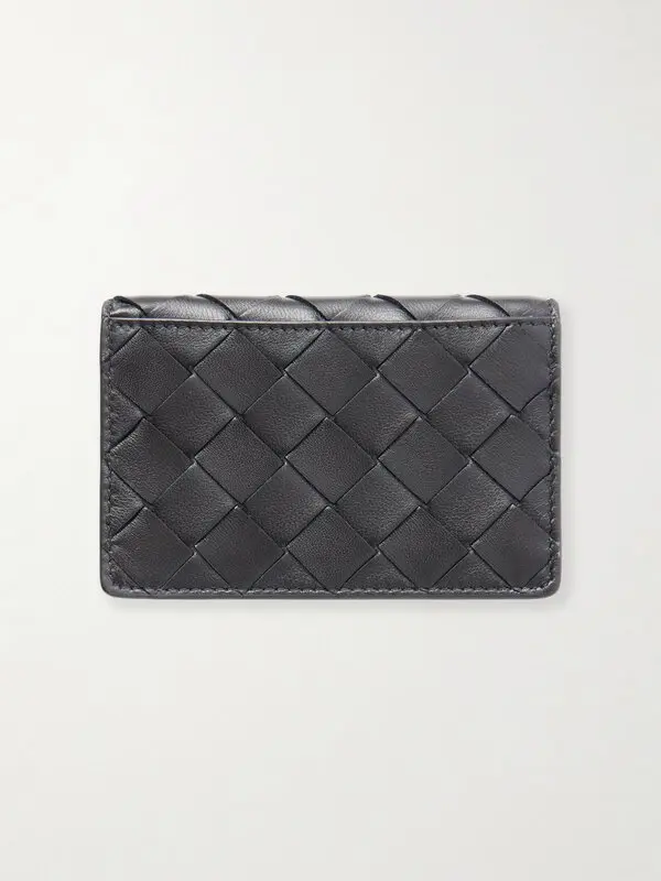 Bottega Veneta Intrecciato Leather Cardholder