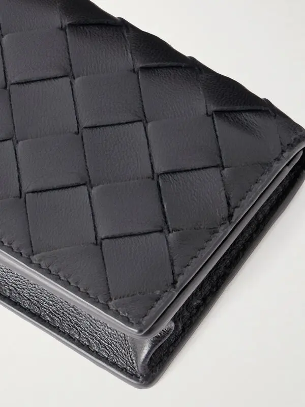 Bottega Veneta Intrecciato Leather Cardholder