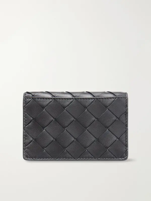 Bottega Veneta Intrecciato Leather Cardholder