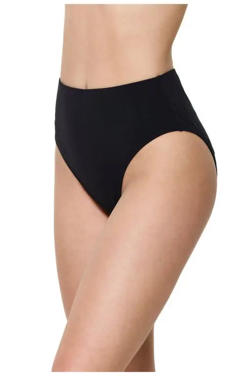 GOTTEX Modern Muse High Waist Bikini Bottom - Black