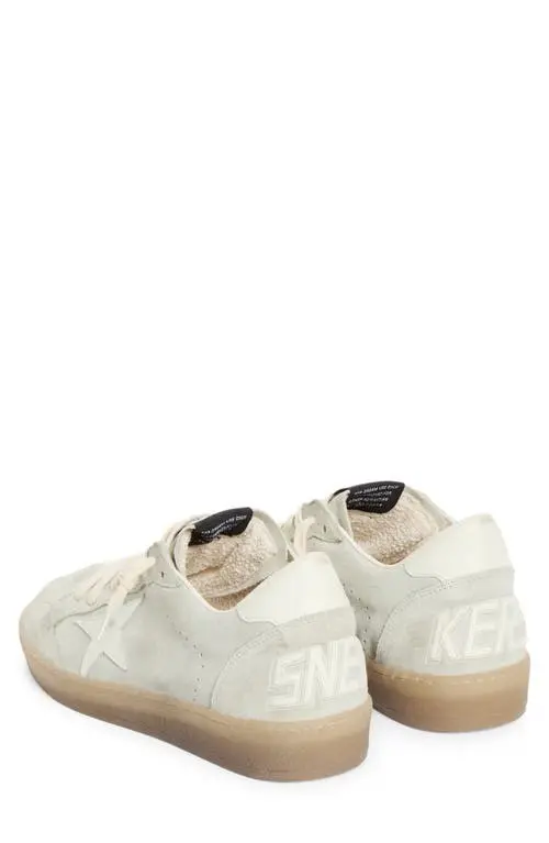 GOLDEN GOOSE Ball Star Low Top Suede Sneakers - Seedpearl
