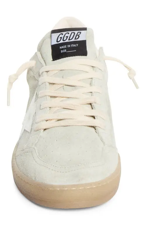 GOLDEN GOOSE Ball Star Low Top Suede Sneakers - Seedpearl