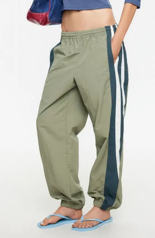 Lioness Aniston Striped Nylon Pants
