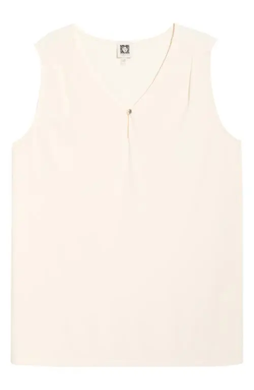 Anne Klein Keyhole Sleeveless Top
