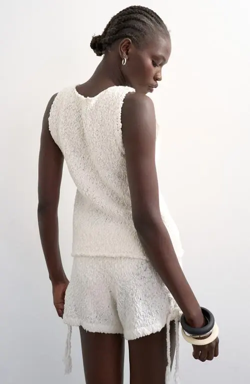 Topshop Knitted Pointelle Vest
