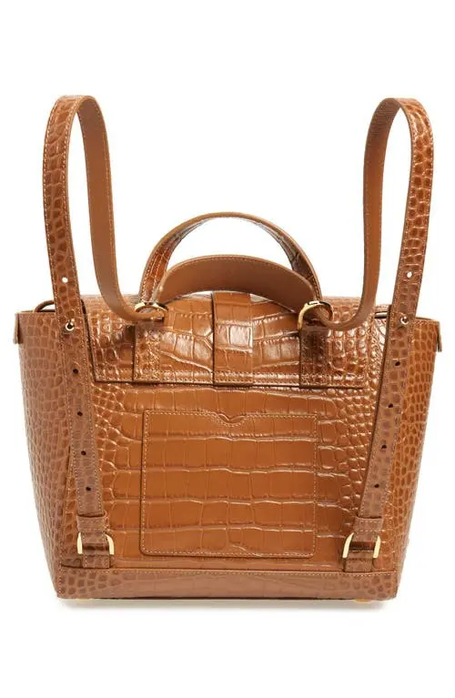 Senreve Midi Maestra Leather Satchel