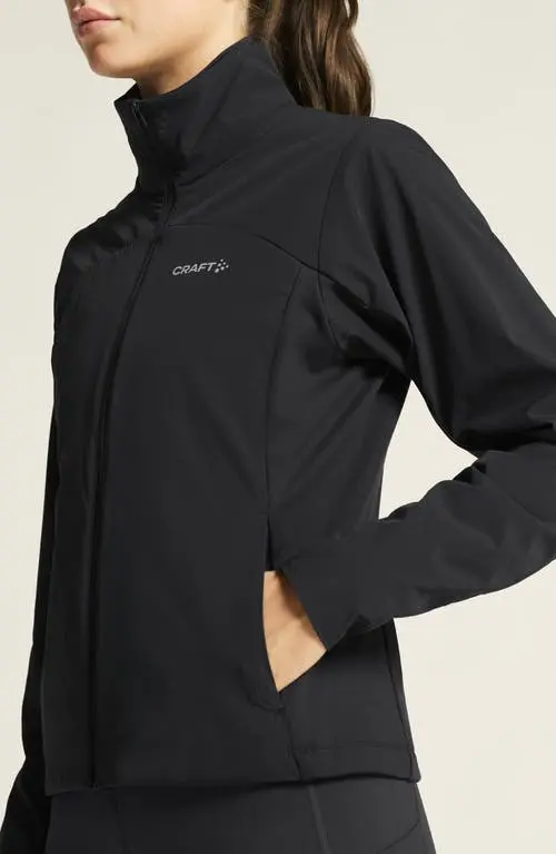 CRAFT Performance Zip-up Jacket - Black