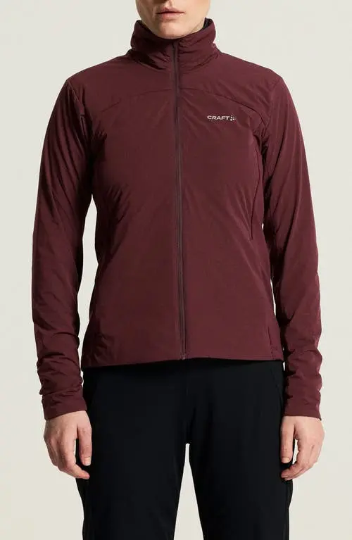 CRAFT Adv Essence Warm Performance Jacket - Dark Fig
