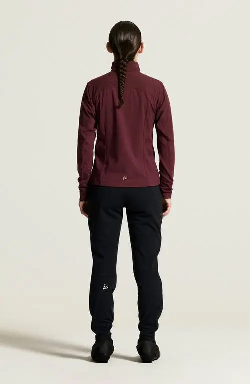 CRAFT Adv Essence Warm Performance Jacket - Dark Fig