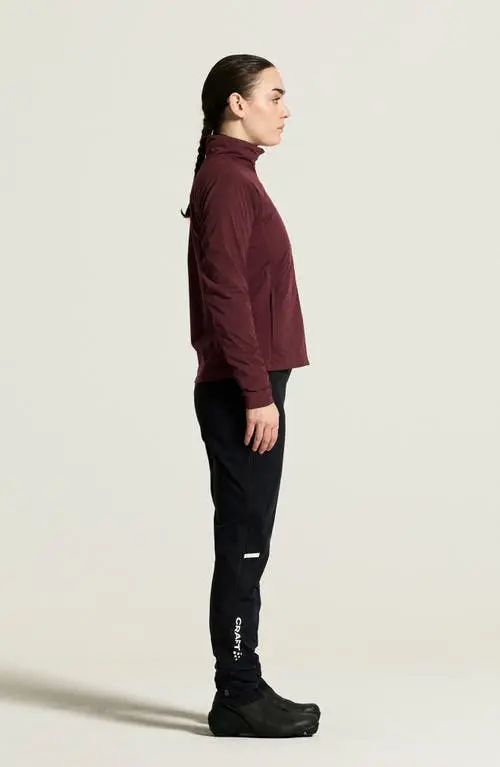 CRAFT Adv Essence Warm Performance Jacket - Dark Fig